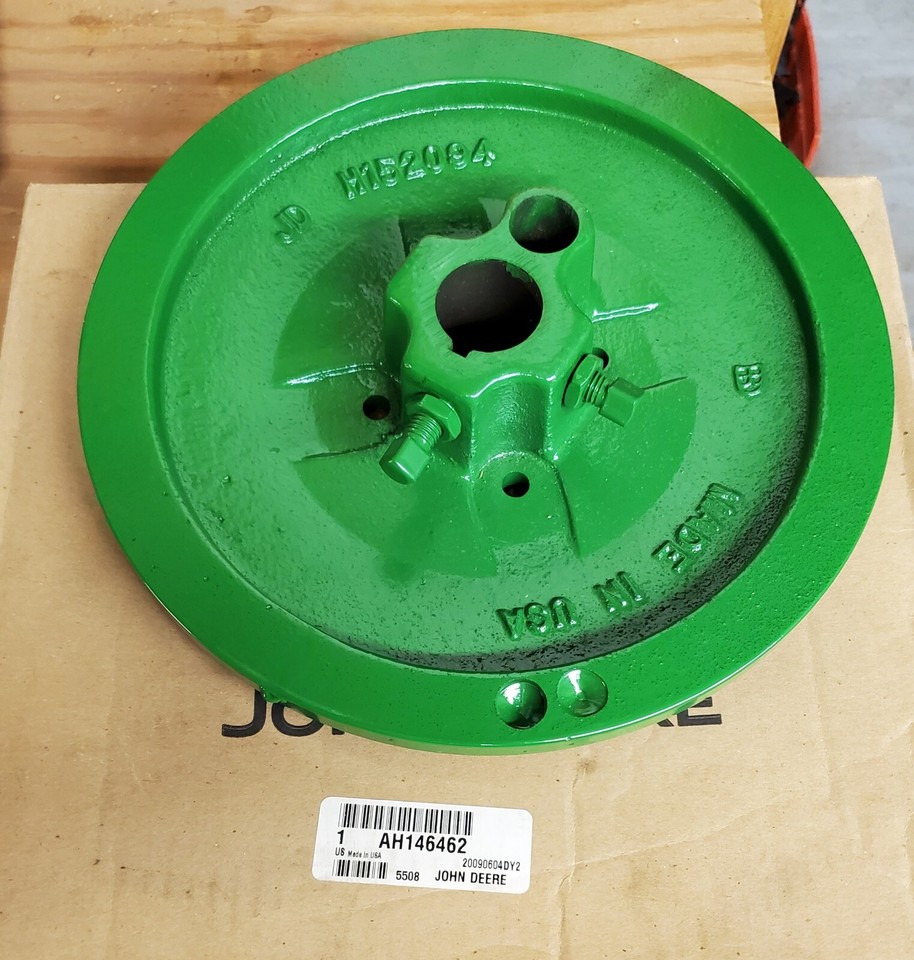 #AH146462 Genuine John Deere Part Original Equipment Half Sheave NEW ...