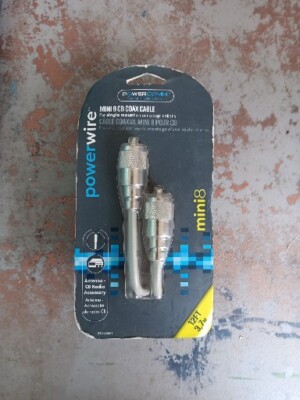 PowerComm 215-35251 Power Wire Super Mini 8 CB Coax Cable 9' | eBay