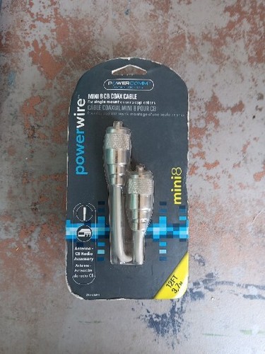 PowerComm 215-35251 Power Wire Super Mini 8 CB Coax Cable 9' | eBay
