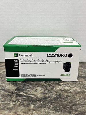 Lexmark Original Toner Cartridge - Black (C2310K0) | eBay