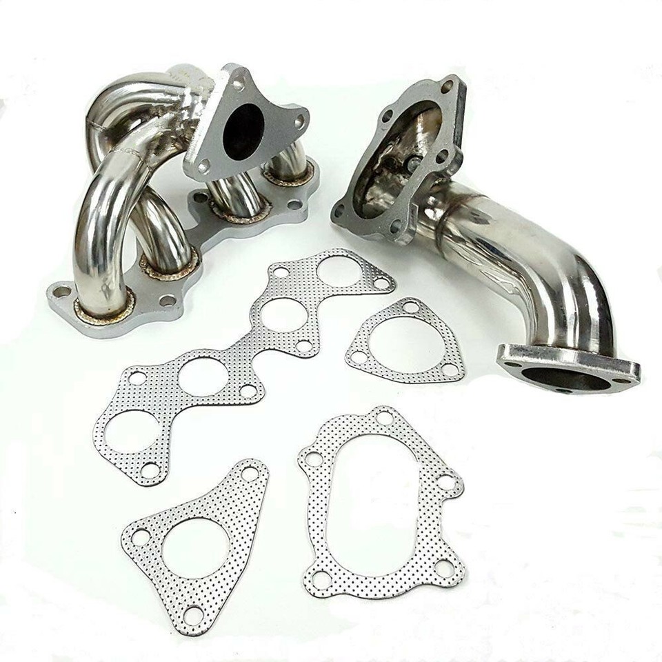 TD04 Turbo Exhaust Manifold+Pipe Tube For Toyota Starlet 80 90 EP82 ...
