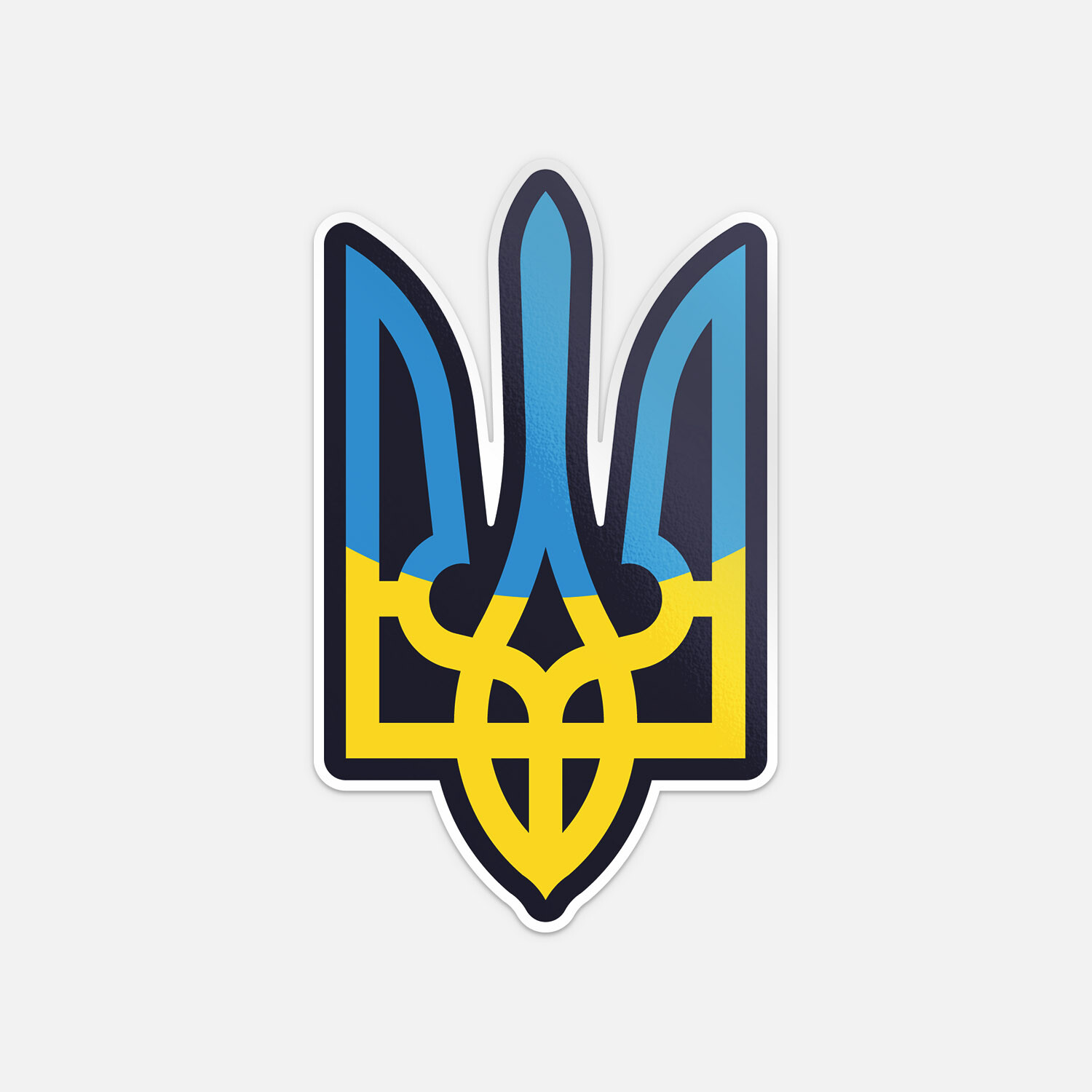 Tryzub Ukraine Car Bumper Vinyl Sticker Decal | eBay