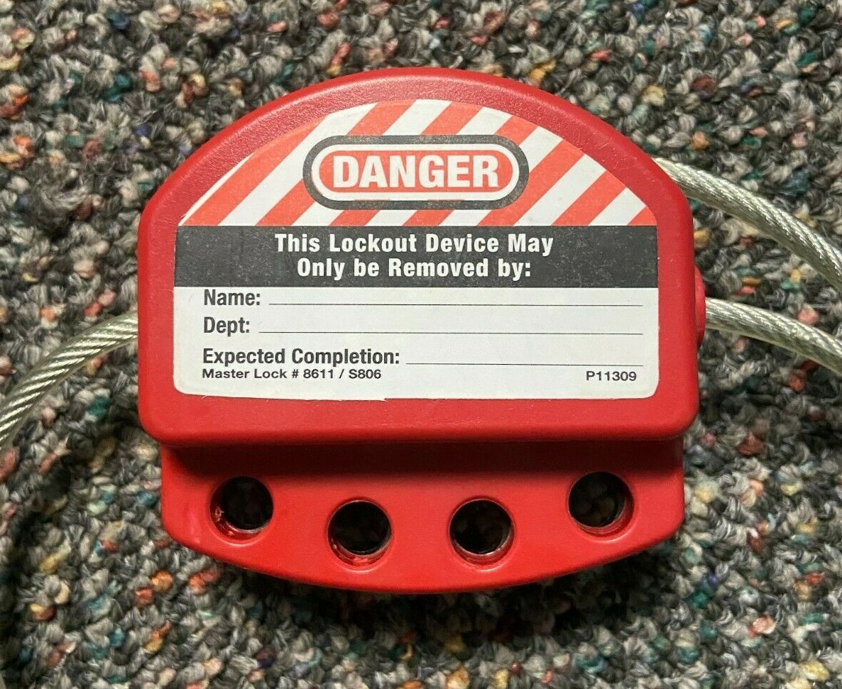 Breaker Lock Brady Circuit Out For ABB MS325 Rotary Breakers - Red ...