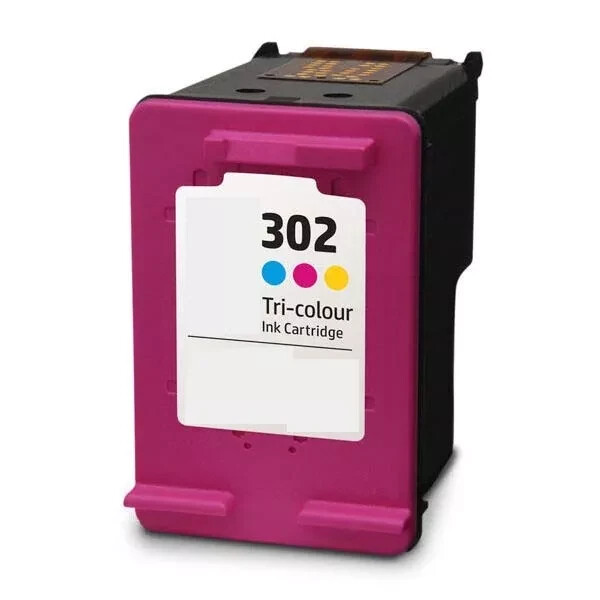 Refilled Ink For HP 302XL Black And 302 Colour Ink Cartridges | eBay UK