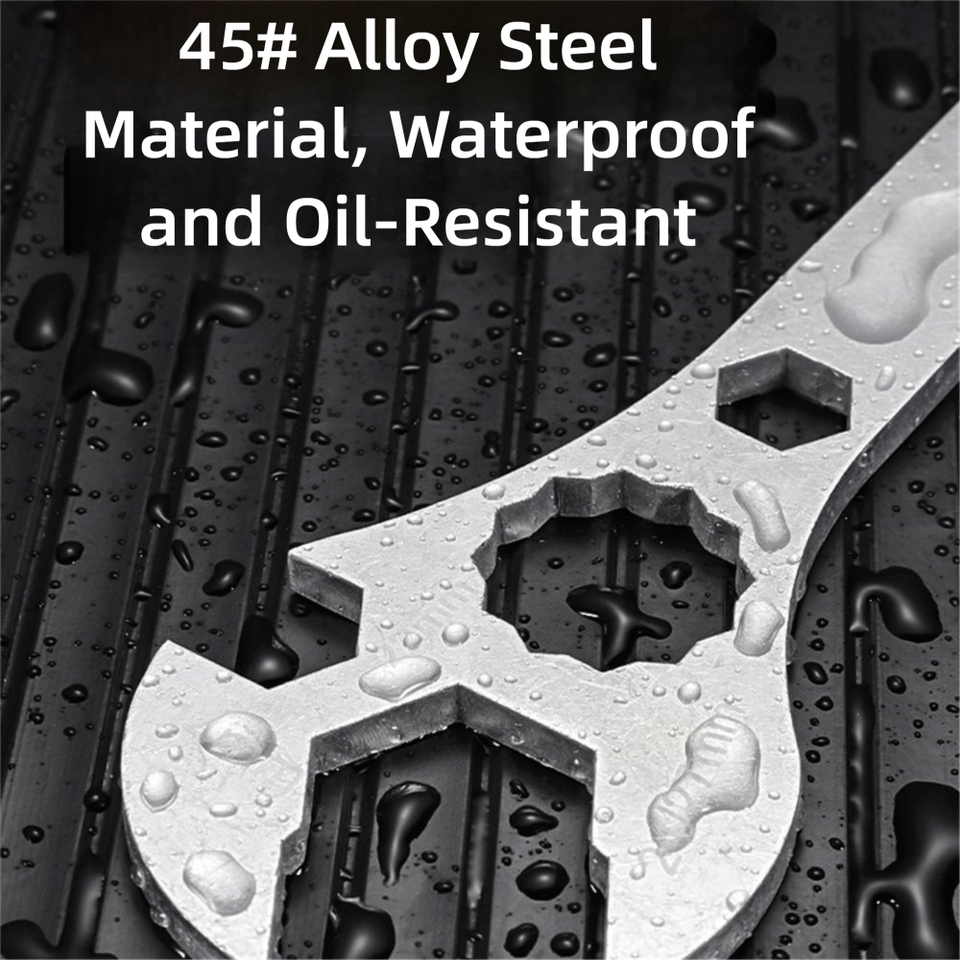 Multi-Functional Open End Wrench Thickening and Hardening Double-End ...