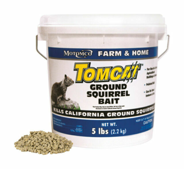 TOMCAT Ground Squirrel Bait - 5 lb, Loose Pellets for sale online | eBay