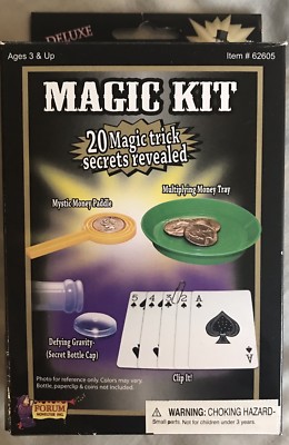 Beginners Magic Kit 20 Magic Tricks Learn How To | eBay