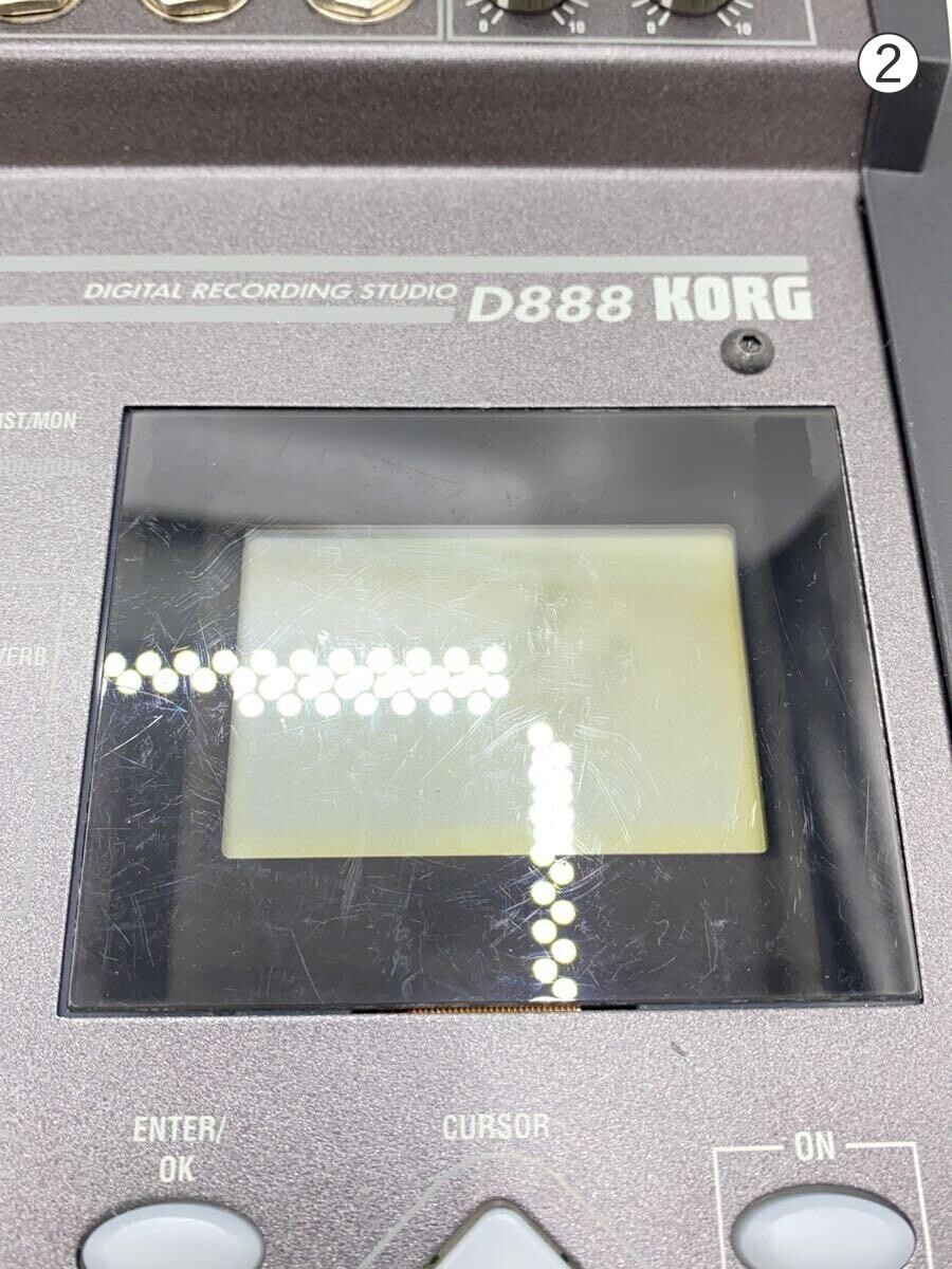 KORG D888 8-Track Digital Recording Studio Audio AC100V Multitrack ...