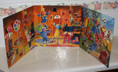 Vintage 2002 Tweenies Magnetic Play Scene & 33 activity magnets BBC ...