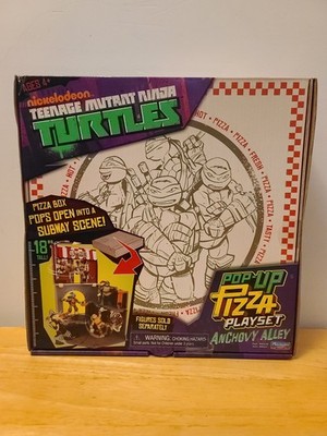 Playmates Teenage Mutant Ninja Turtles Anchovy Alley Pop-Up Pizza ...