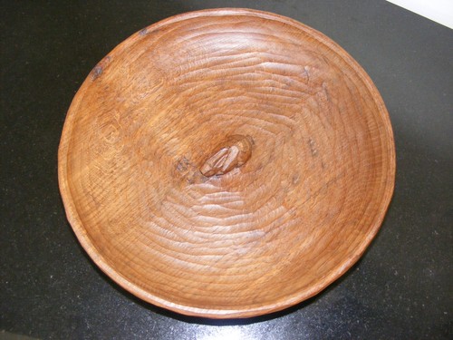 EX- ROBERT MOUSEMAN THOMPSON APPRENTICE PETER RABBITMAN HEAP FRUIT BOWL ...