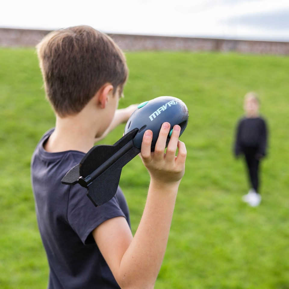 Mavrix Whistle Throw Rocket Long Distance Foam Ball with Flight ...