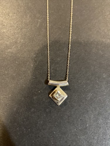 Vintage 925 Baroni Designs Sterling Silver W/topaz Pendant Necklace | eBay