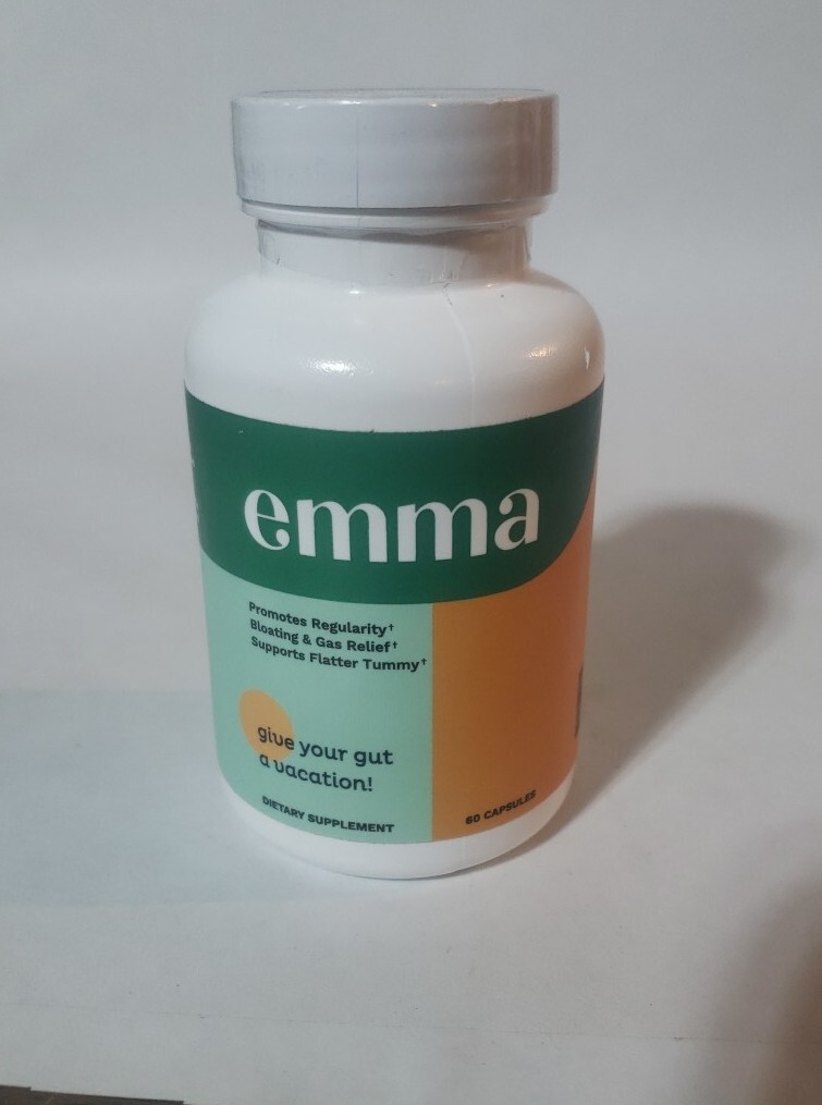 Emma Relief Supplement Konsciens Keto for Gut Bloating 60 Capsules Exp ...