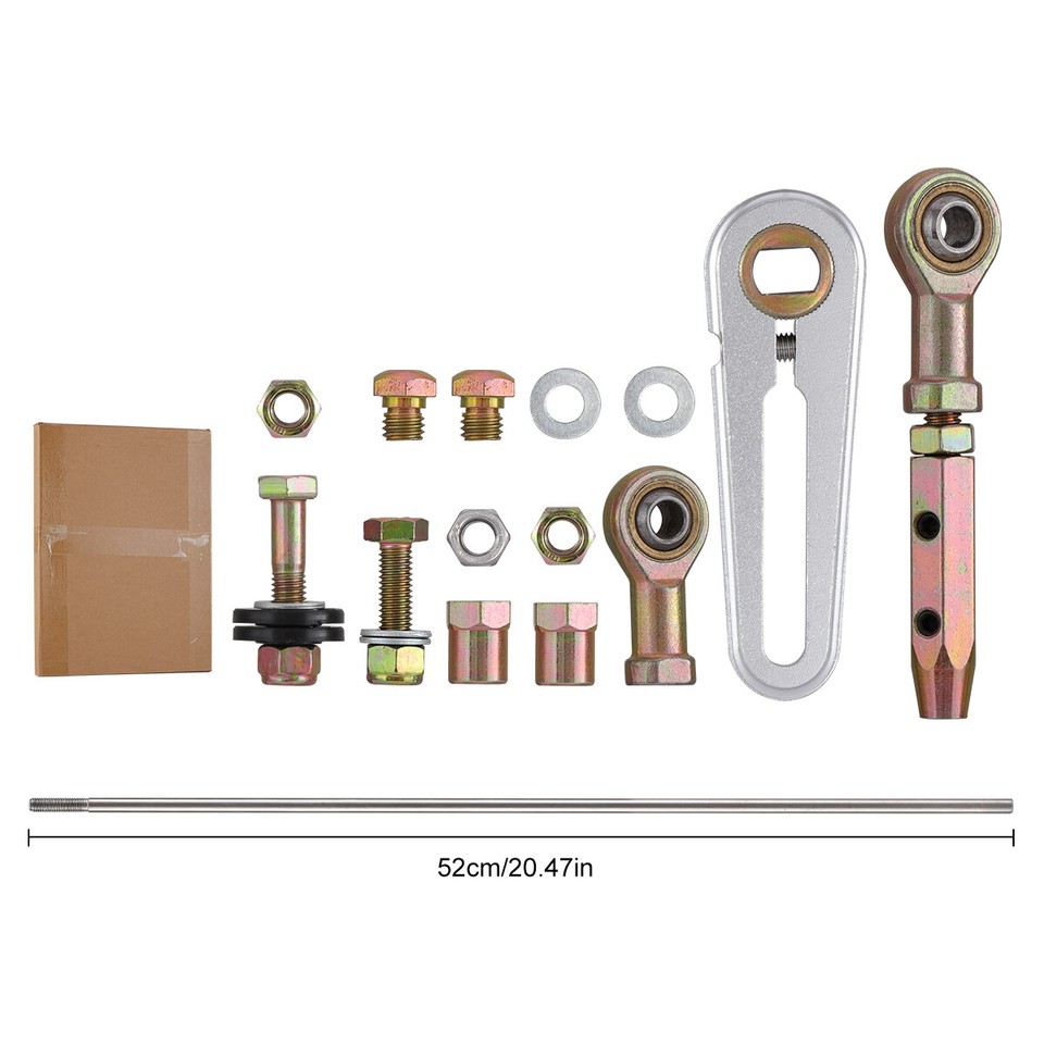 21" Adjustable Column Shift Linkage Kit ACA1800 For GM TH-350 TH-400 ...