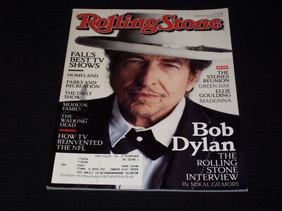 2012 SEPTEMBER 27 ROLLING STONE MAGAZINE - BOB DYLAN FRONT COVER - E ...
