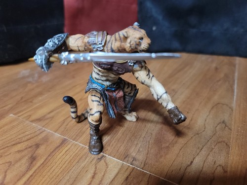 Papo Tiger Mutant Warrior Man Action Figure 2007 | eBay