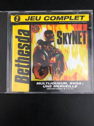 Terminator Skynet - 1996 - Videogioco PC CD-ROM FPS sparatutto bethesda ...