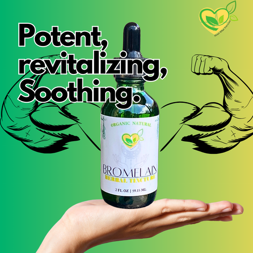 Bromelain 2K Tincture Natural Liquid Drop Pineapple Enzyme Digestive ...