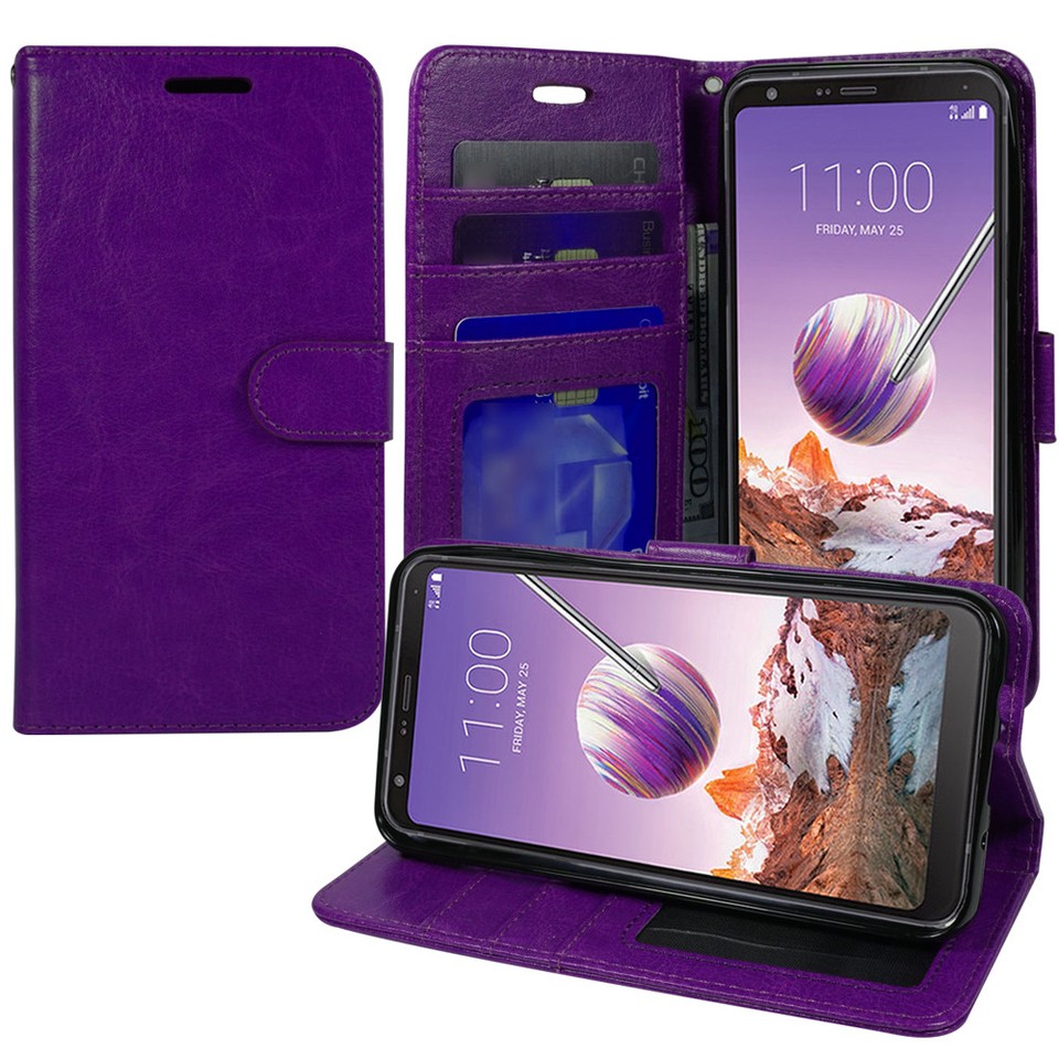 For LG Stylo 5 | Stylo 4 | 4 Plus| PU Leather Wallet Phone Case Cover ...