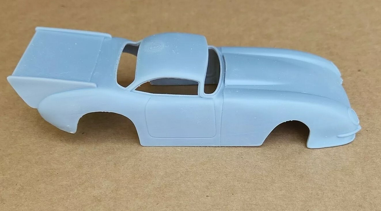 ABS-LIKE 3D RESIN PRINTED 1/24 1953 CORVETTE PRO MOD DRAG BODY | eBay