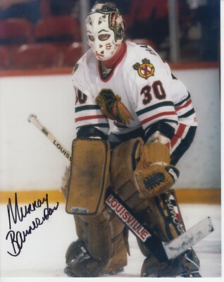 Murray Bannerman #10 8x10 Signed w/ COA Chicago Blackhawks | eBay