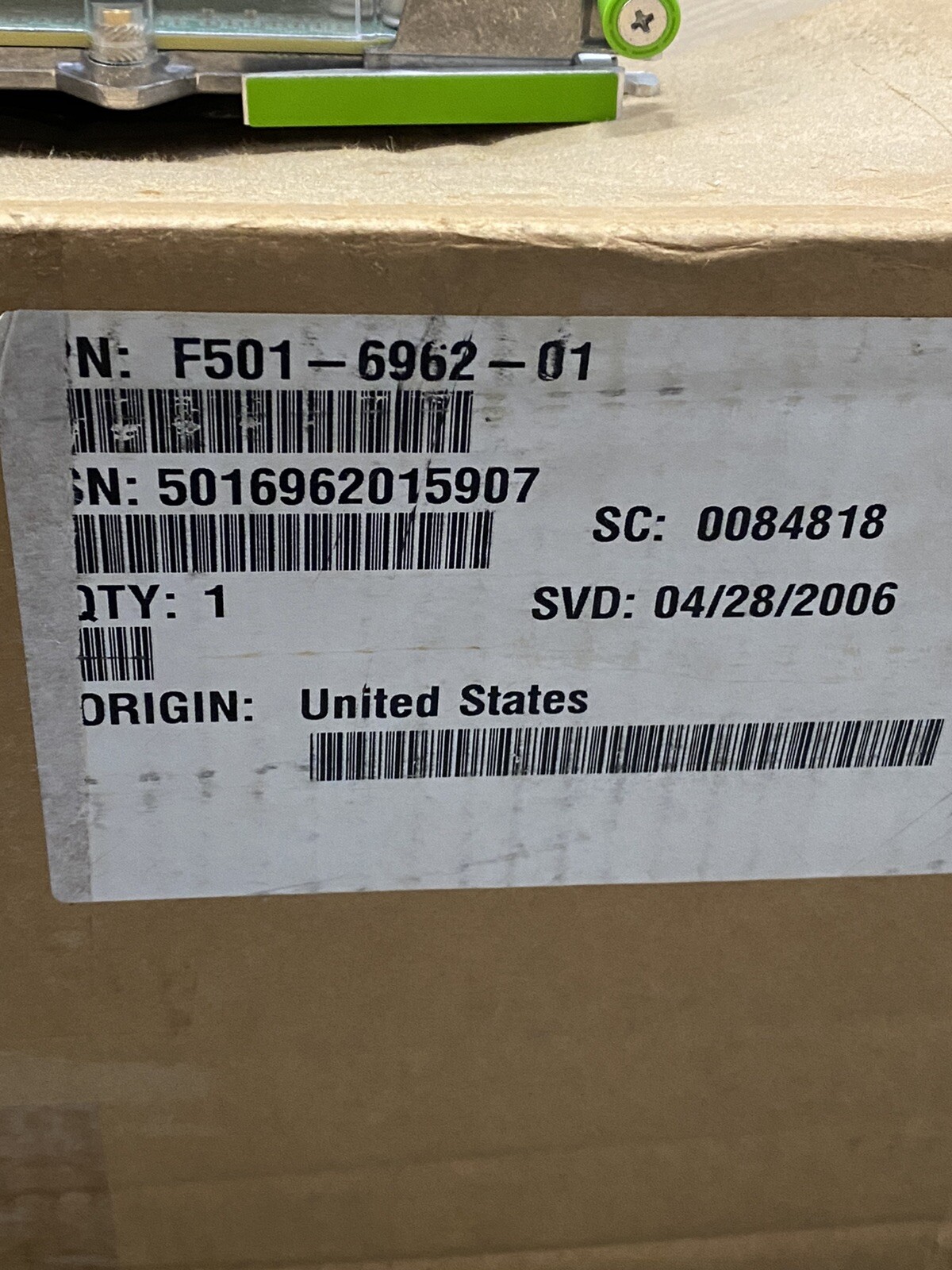 Sun 501-6962 Sun Fire V490/V890 CPU/Memory 1350MHz Board X7270A for ...