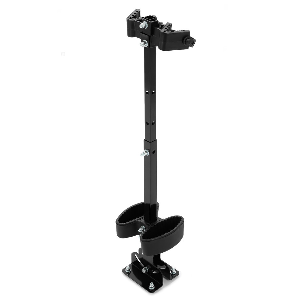 Vertical Gun Rack 2 Rifle Shotgun For UTV Floor Mount Adjustable Height ...