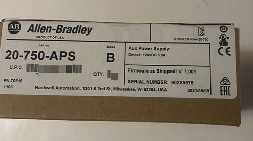Original New 20-750-APS Allen-Bradley PowerFlex 750 Auxiliary Power ...