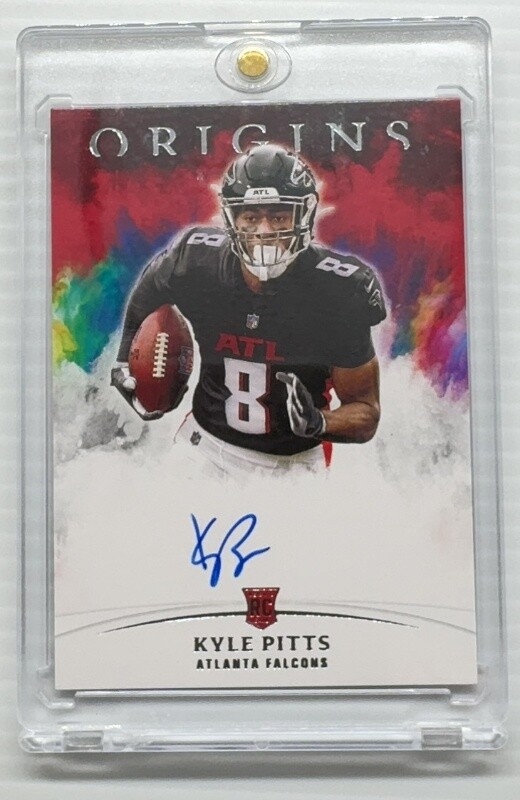2021 Panini Origins Kyle Pitts Rookie Autograph Auto RC #RA-KP Falcons ...