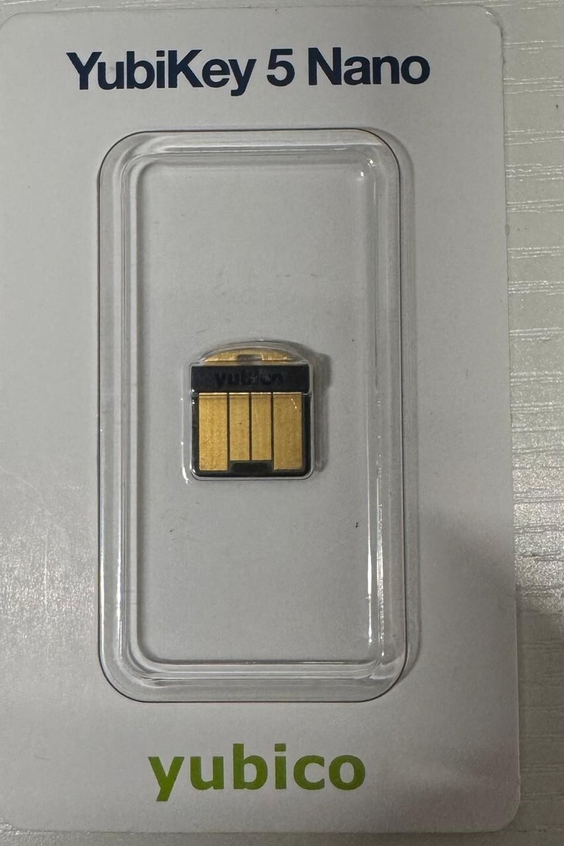 Yubico Yubikey 5c Nano Two Factor Authentication YubiKeys | Two Factor