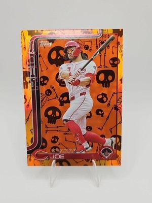 2025 Topps Update Connor Joe /50 Skeleton Cincinnati Reds US58 | eBay