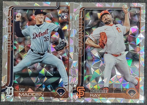 2025 Topps Series 2 Ty Madden RC & Robbie Ray Diamante Parallels | eBay