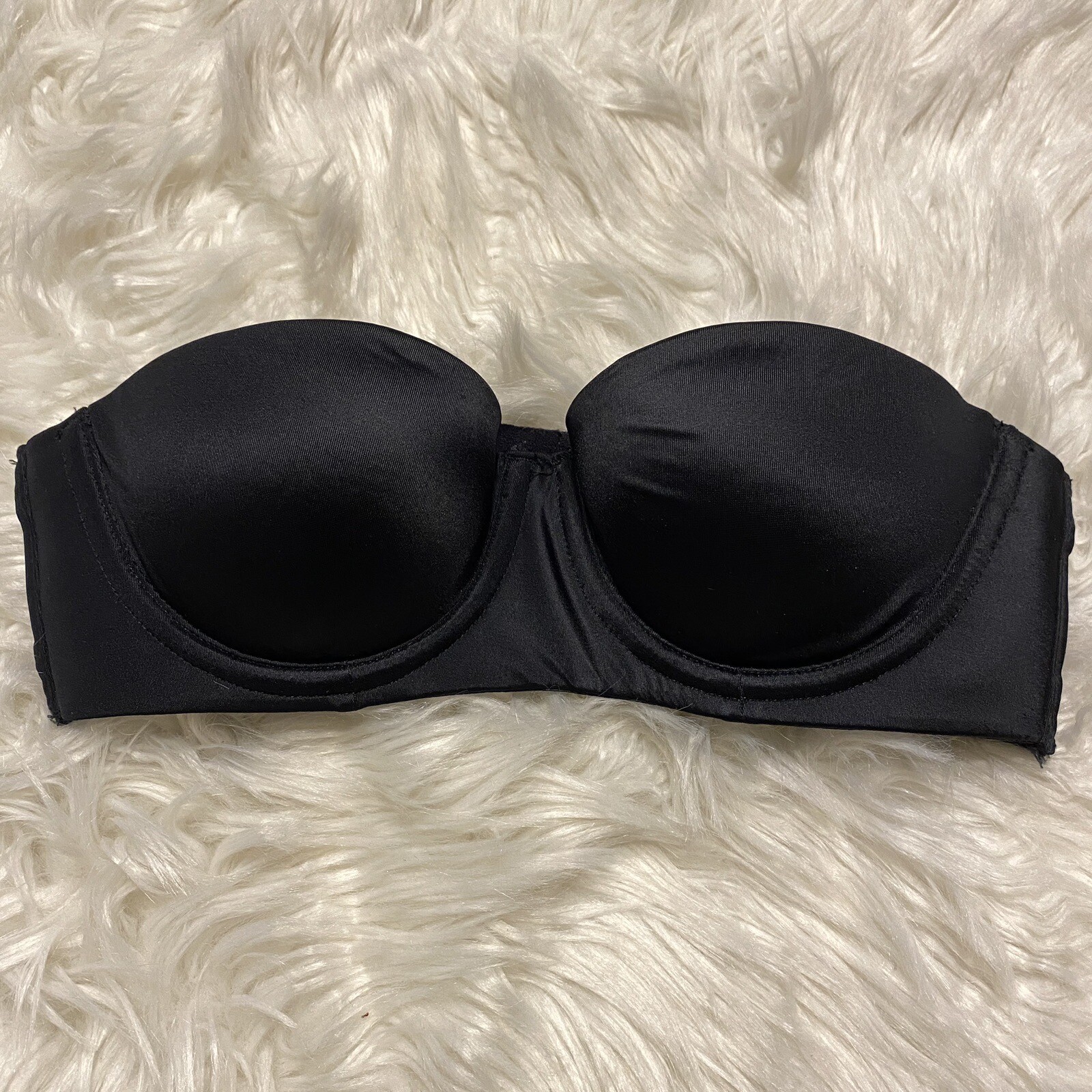 Savage X Fenty 32A Bra Black Strapless Lined Underwir… - Gem