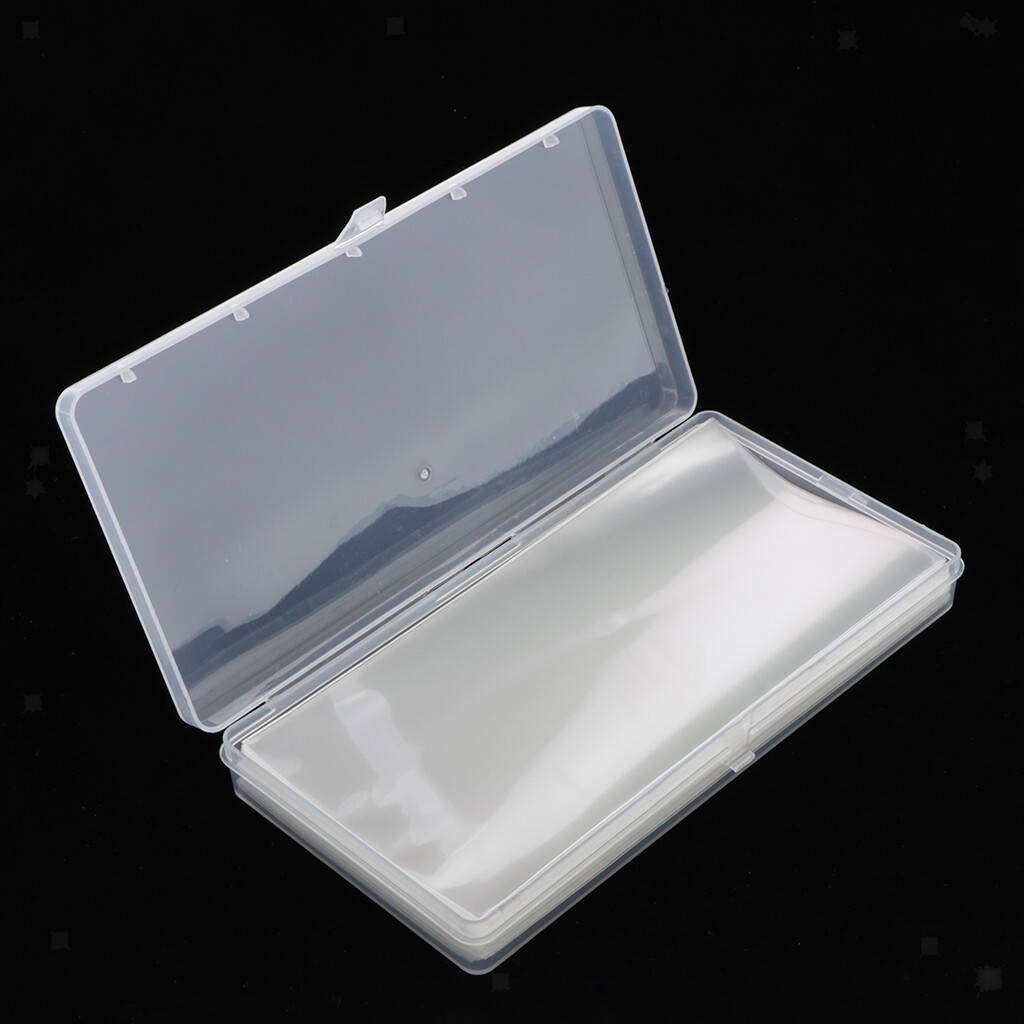 100pc Money Banknote Protector Currency Paper Money Bill Sleeves w/ Box ...