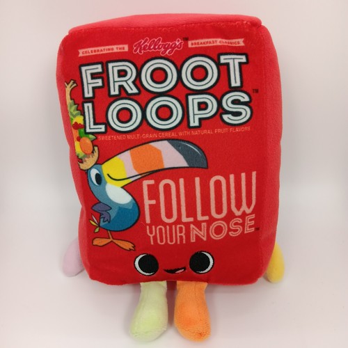 Funko Plush Kellogg's Fruit Loops Anthro Cereal Box Plush Doll Toucan ...