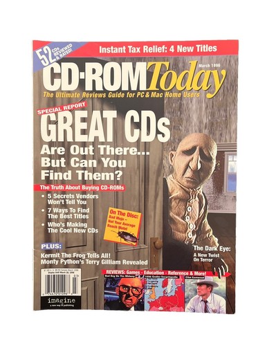 CD-ROM Today Vintage Computer IT Game Magazine Vol.4 No.3 Great CDs | eBay