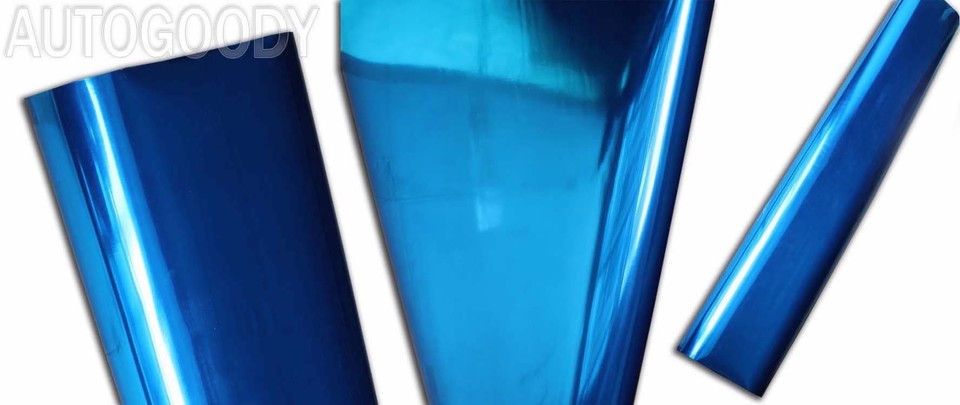 Chrome Mirror Vinyl Film Wrap Sticker Decal Stretchable Reflective ...