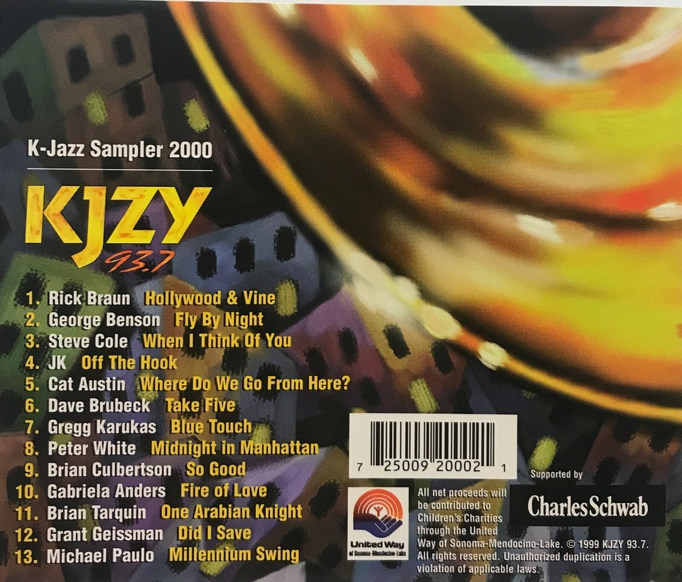 K-Jazz Sampler 2000 KJZY 93.7 (CD 1999) *Very Good* | eBay