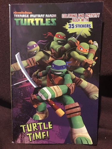 Teenage Mutant Ninja Turtles Coloring And Activity Book With 35 ...