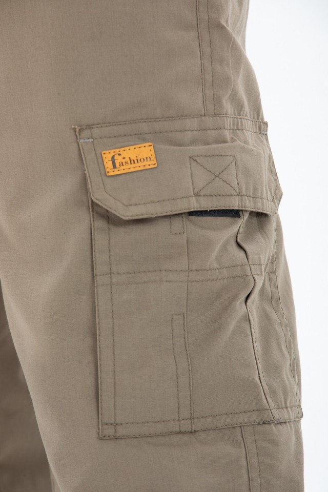 Herren Cargohose Thermohose Dehnbund Arbeit Hose Winter Cargo Hose ...