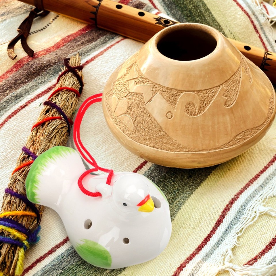 Portable Beginner Retro Ocarina Musical Instrument Children Ocarina ...