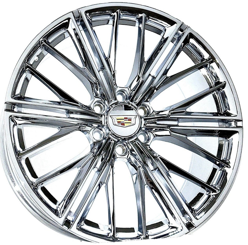 4x NEW 22" Chrome ZL1 OE Replica Wheels fits Cadillac Escalade Platinum ...