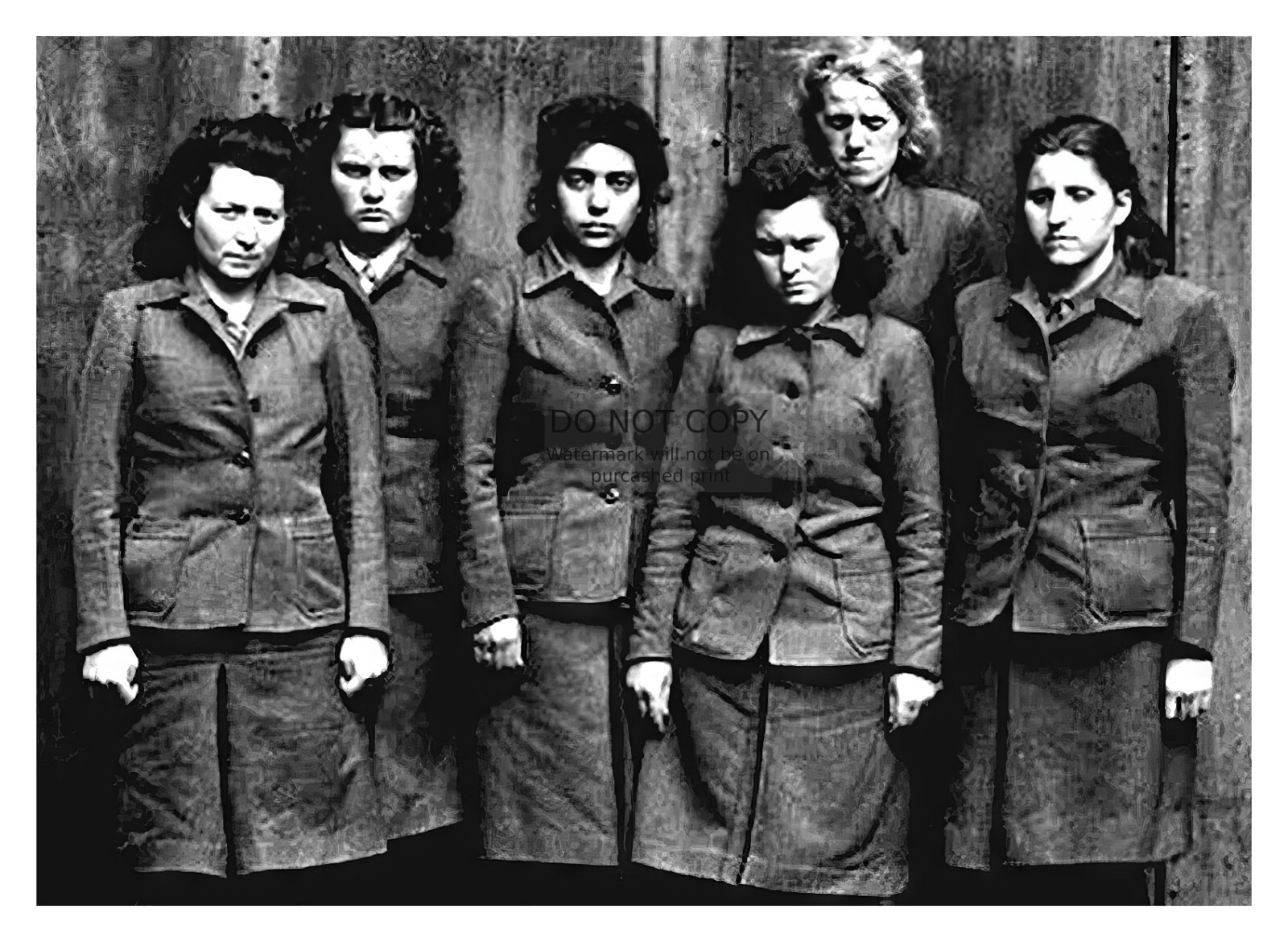 GERMAN FEMALE WOMEN PRISON GUARDS WW2 WWII WORLD WAR 2 5X7 PHOTO | eBay