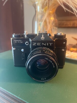 Zenit TTL Black 35mm SLR Film Camera | eBay