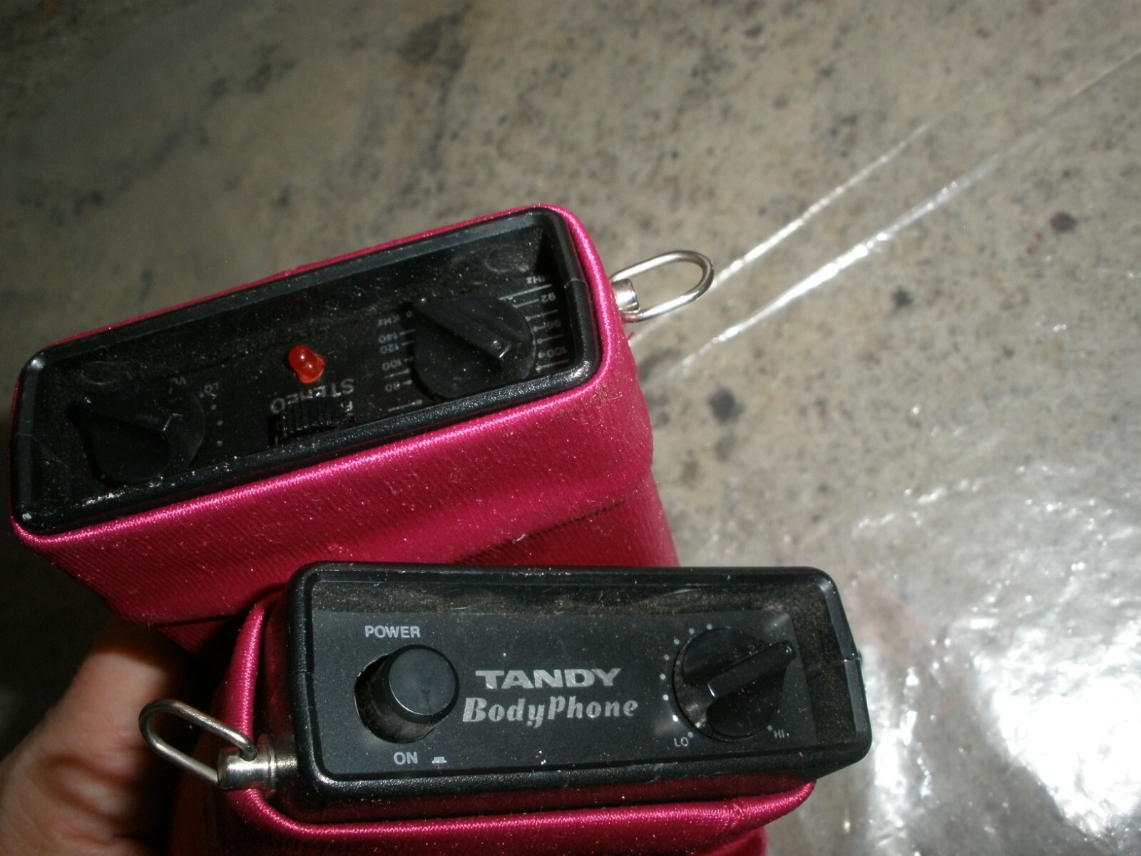Vintage Tandy Body Phone AM/FM Stereo Radio Wearable Technology Retro ...