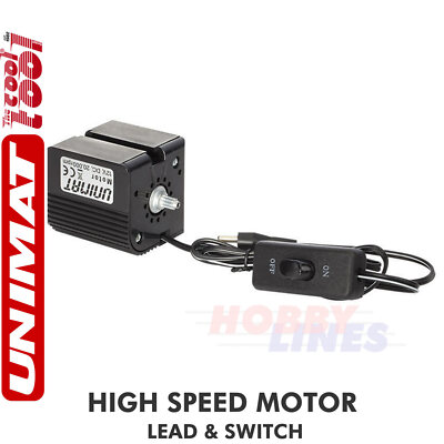 UNIMAT parts & accessories - 162420 HIGH SPEED MOTOR UPGRADE with lead ...