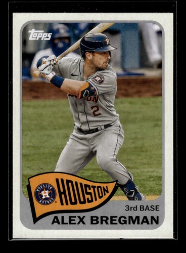 2021 Topps '65 Redux #T6524 Alex Bregman (NM+)(BAS) | eBay
