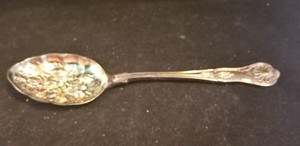 vintage EPNS A1 Fruit Serving Spoon silver nickel | eBay