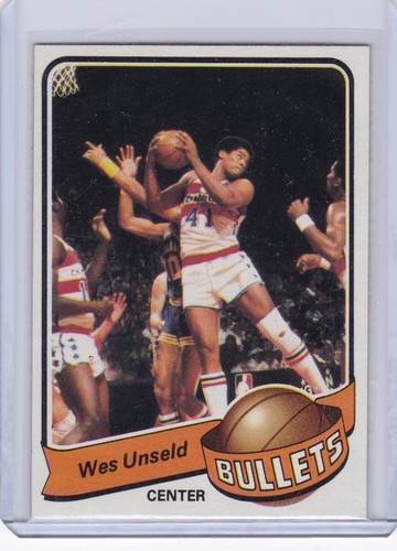 1979 Topps Basketball Card #65 Wes Unseld Washington Bullets - ExMt | eBay